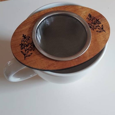 Exotic Wood Tea Infuser Loose Leaf Tea Strainer Tea Lover Gifts Tea ...