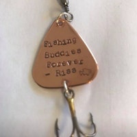 Fishing Lure Custom Fish Hook Personalized Fishing Lure Silver Fish ...