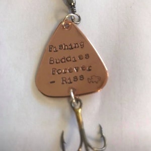 Fishing Lure Custom Fish Hook Personalized Fishing Lure Silver Fish ...