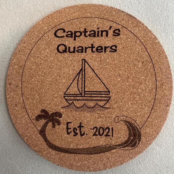 Slate Miami Street Map Palm Tree Drink Coaster - Square Laser Engraved ...