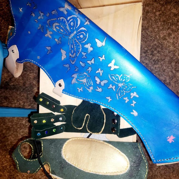 Leather Quiver Pattern / Belt Quiver / Viking Knotwork - PDF - SVG ...