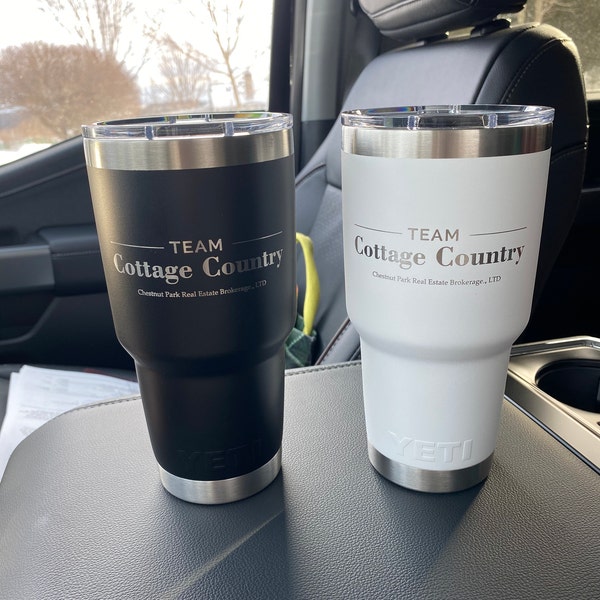 YETI, Personalized 30 Oz YETI, Custom Stainless Steel YETI, Custom Logo ...