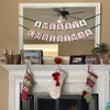 Merry Christmas Banner / Rustic Christmas Banner / Farmhouse Christmas ...