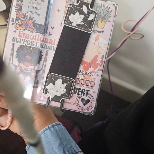 Flower Kindle Grip, Kindle Grip Stand - Kindle Holder | Kindle ...