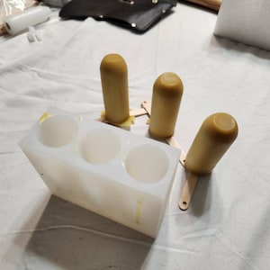 Silicone Colonial Taper Candle Mold Single Cavity 9.75 - Etsy