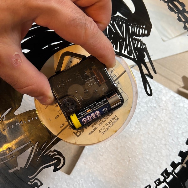 Time for Music! Elegant Piano Notes Wall Clock – Handcrafted Vinyl Art ...