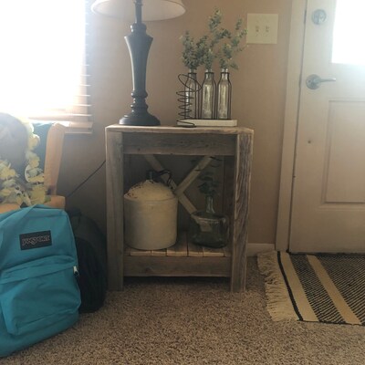 X-back End Table - Etsy