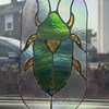 Stained Glass Insect, Stained Glass Beetle Pattern, Digital Download ...