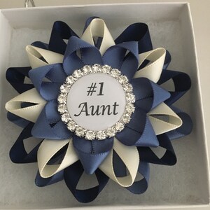 Auntie to Be Pin, New Aunt Gift, Baby Shower Corsage, Grandma to Be ...