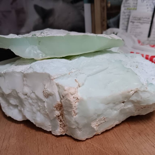 Red Calcite - 4 Lb 1 Oz (1850g) - Comes With a FREE Display Stand! - Calcite - Raw Calcite ...