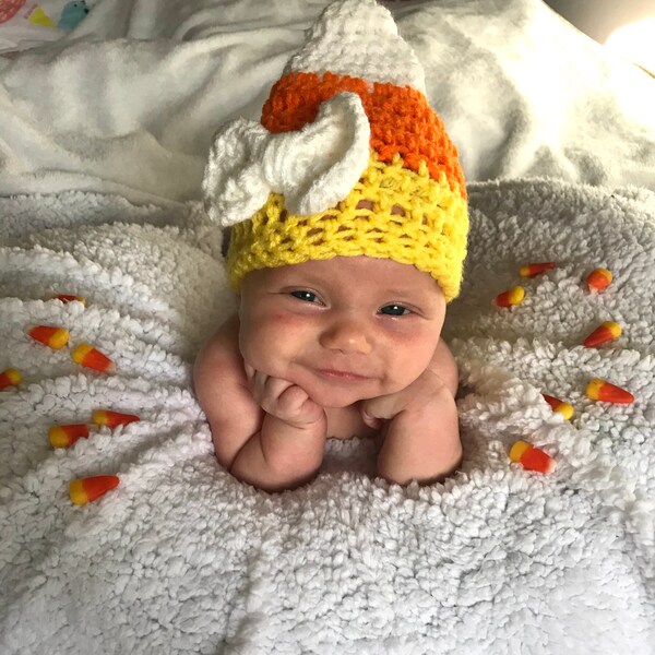 Crochet Candy Corn Hats - Etsy