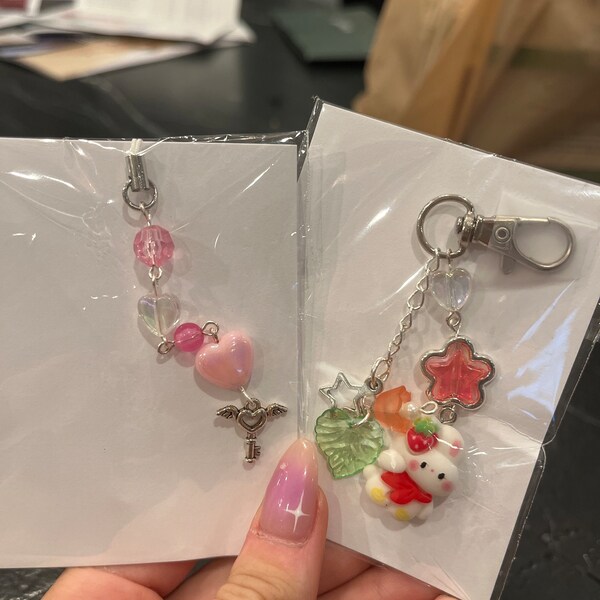 Handmade Clay Fruit Magnet Set | Blueberry, Tangerine/orange, Banana ...