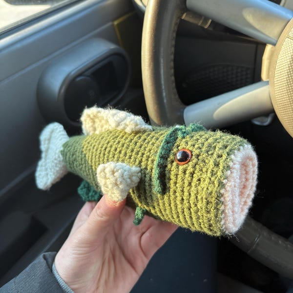 PATTERN: Bert the Bass Pattern - Amigurumi Largemouth Bass Pattern ...
