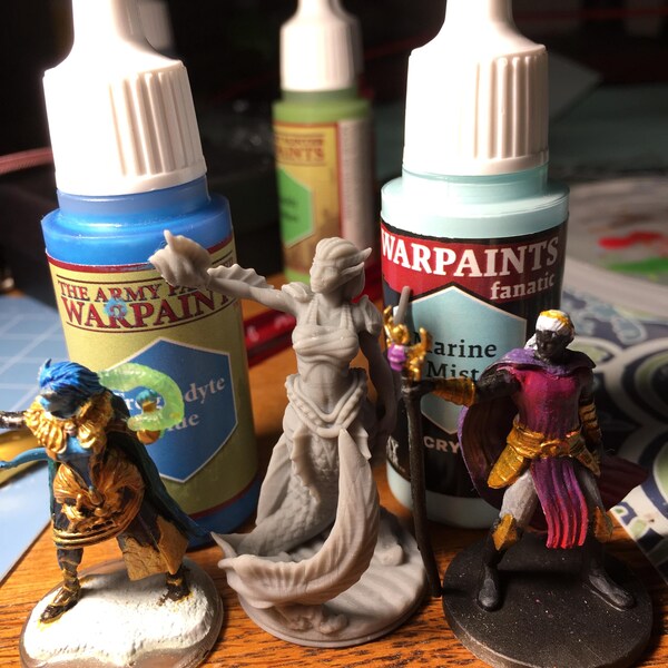 Tall Lanky Werewolf Monster Mini Miniature Model Character Figure 28mm ...