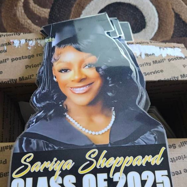 Custom Graduation Big Head Photo Fans - Personalized Hand Fan ...
