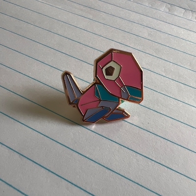 Porygon Glow-in-the-dark Hard Enamel Pin 1in. - Etsy