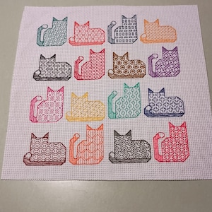 Dog Collection > Blackwork Pattern, Cross Stitch Pattern, Embroidery ...