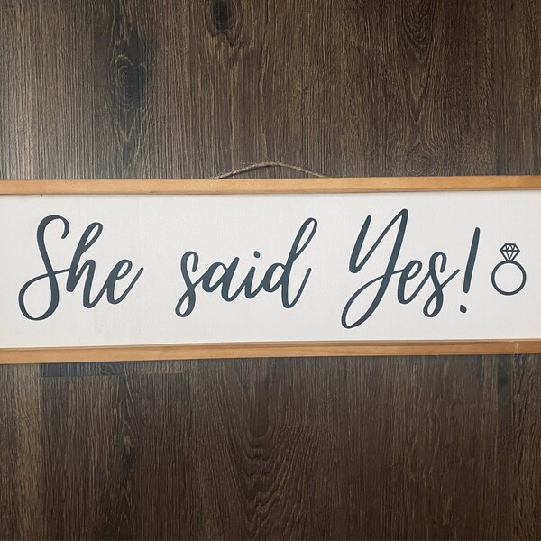 She Said Yes Cut File, Diy Decal, DIY T-shirt Bodysuit, Bachelorette ...