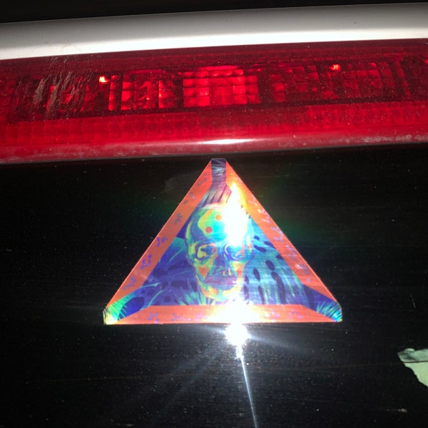 Predator Heat Vision Sticker: Holographic Glossy Vinyl (3.8x3 In) - Etsy
