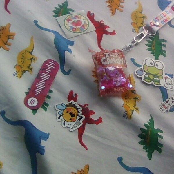 Puffy Teef Candy Keychain! - Etsy