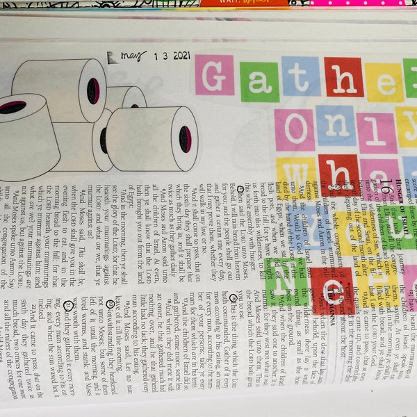 Gather Fairly, Toilet Paper, Beautifulgoodnews, Bible Journaling ...