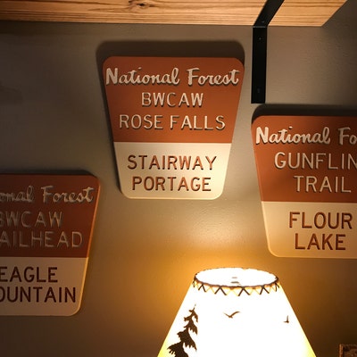 Standard Custom BWCA Trip Sign - Etsy