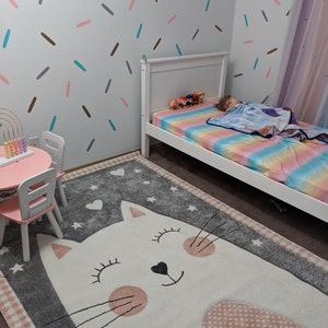 Sprinkle Wall Decals Confetti Wall Decal Set, Vinyl Wall Decals, Wall ...