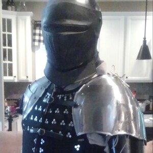 SCA combat leg armor plate legs cuisses with poleyns | Etsy