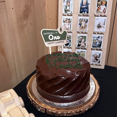 Wave Cake Topperbeach Themed Cake Topperwave Theme Birthdayfirst ...