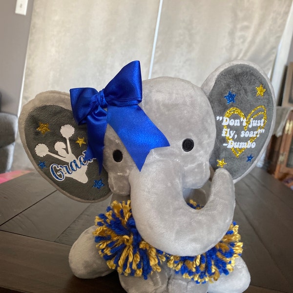 Team Spirit Elephant - Color Options - Cheer Big Little Gift ...
