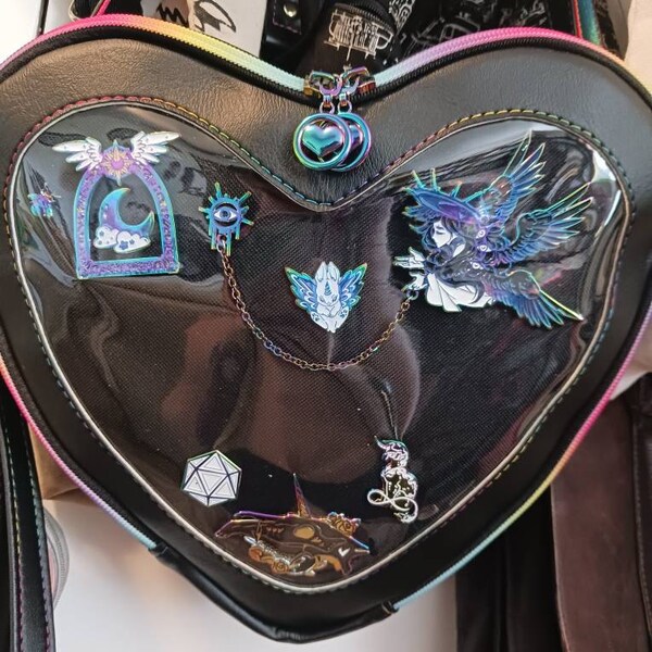 The Rainbow Bee 3D Pin, Anodized Metal Mini Tiny Animal Nature Honeybee ...