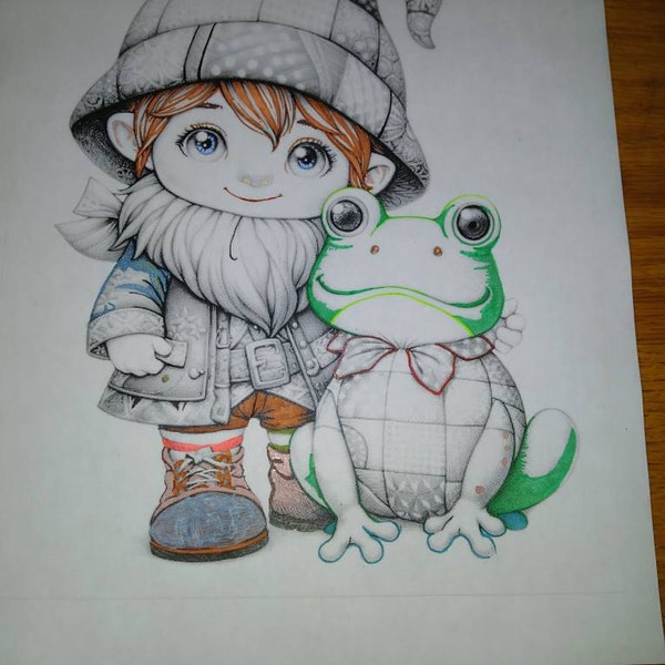 60 Magical Fantasy Coloring Book Pages for Kids Adults, Fairytale ...