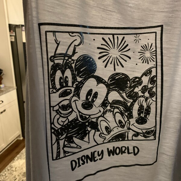 Mickey Mouse Gang Polaroid SVG Disneyworld PNG Dxf Classic Mickey ...