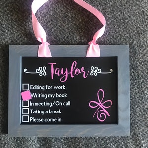 Shared Office Door Signoffice Sign for Two Peopleco-workers - Etsy