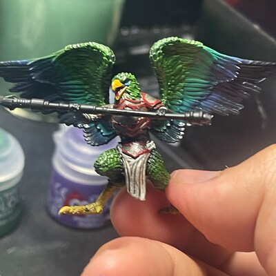 Kenku Bundle of 7 Resin Miniature Dnd Miniatures Dungeons & Dragons ...