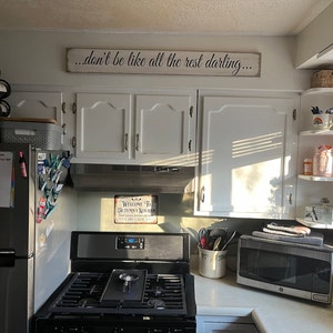 S209 Handmade , Wooden, Long Sign. live the Simple Life. 33 X 5 1/2 X 3 ...