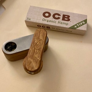 Oregon Trail-compact Wooden Travel Pipe With Lid - Etsy