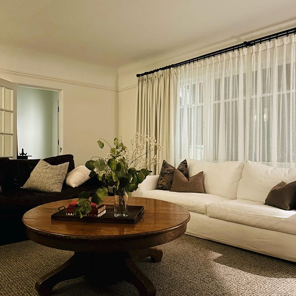 Custom Bohemian Fishnet Linen Sheer Curtain, 6 Color Options, Rod ...