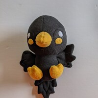 Raven Plush With Scarf & Witch Hat Sewing Pattern .pdf Tutorial Wizard ...