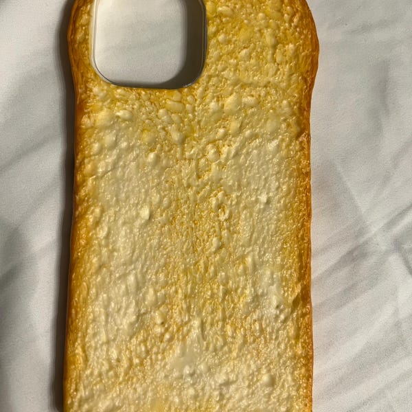 Cute Bacon Egg Toast iPhone Case Decoden Polymer Clay Handmade Custom ...