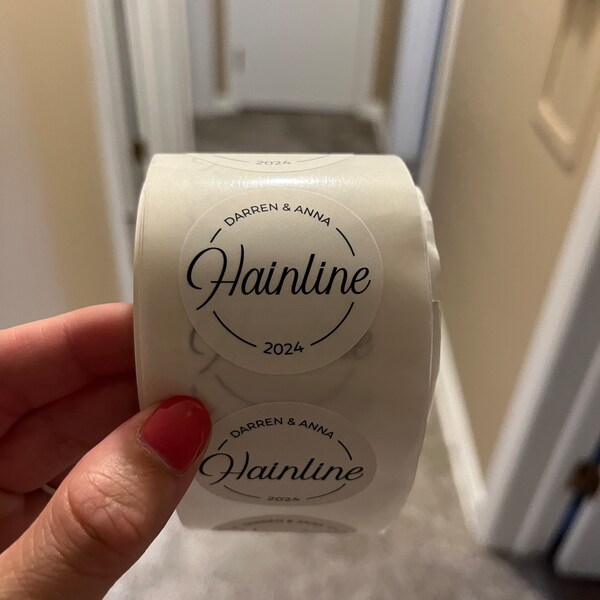 CUSTOM Stickers Roll, Custom Logo Stickers, Custom Label Roll ...