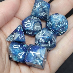 Seastone Dice Set sharp Edged - Etsy