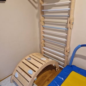 Double-sided Balance Beam Set From 8, Wooden Balance Board, Montessori ...