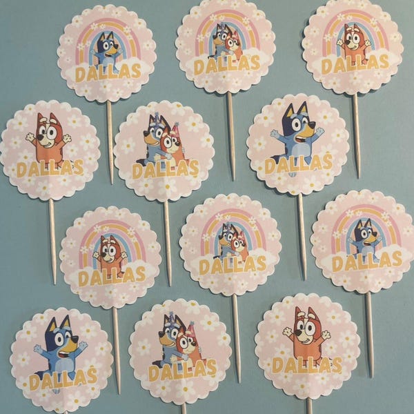 Bluey Capri Sun Label Boy Bluey and Bingo Juice Label Blue Dog Birthday ...