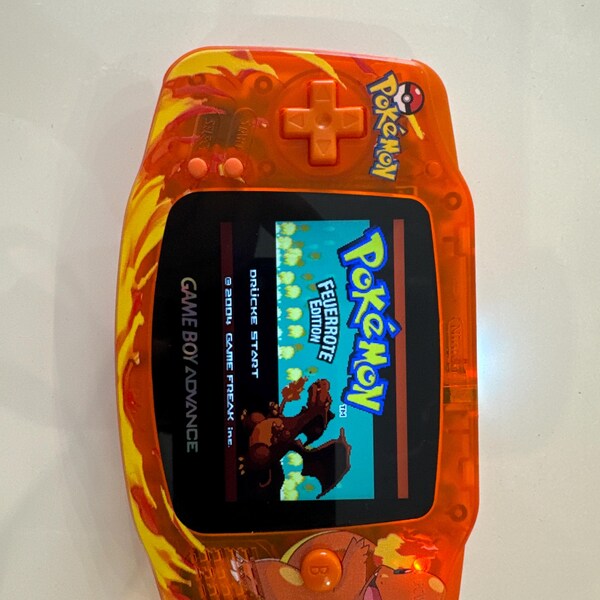 BMO “beemo” Custom Game Boy Advance Gba SP Uv Printed Face With IPS V2 ...