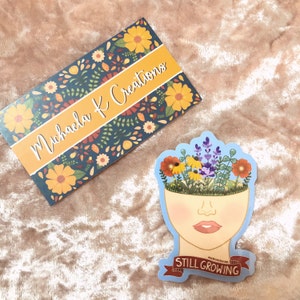 Still Growing Sticker Stickers for Hydroflask Laptop - Etsy