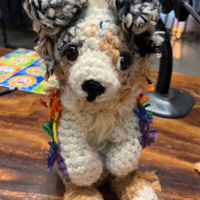 Crochet Pattern for Finnly, Realistic Crochet Border Collie Dog ...