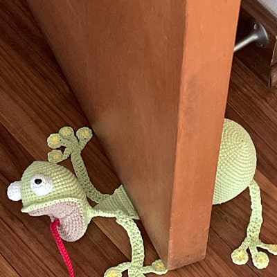 The Original Squashed Frog Door Stopper Amigurumi Instant Download PDF ...