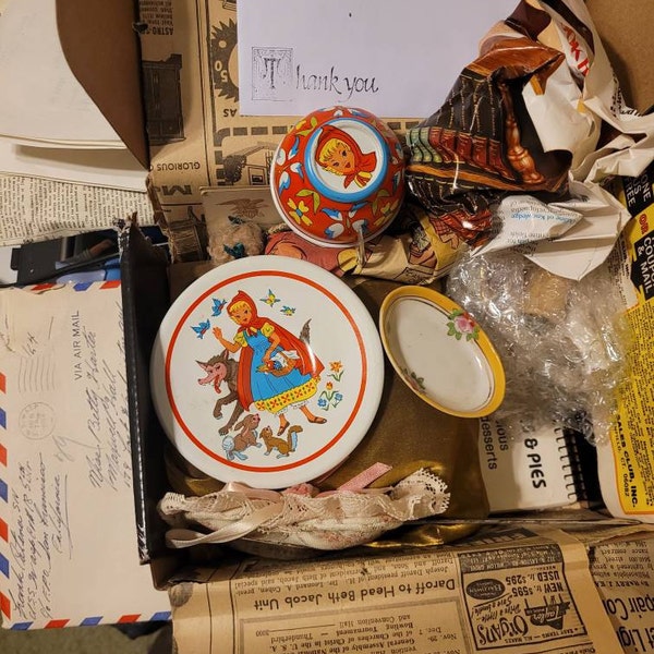 Vintage Mystery Rummage Box - Etsy