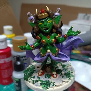 Trish Female Gunslinger Pinup 32mm or 28mm Fantasy Miniature Dnd ...